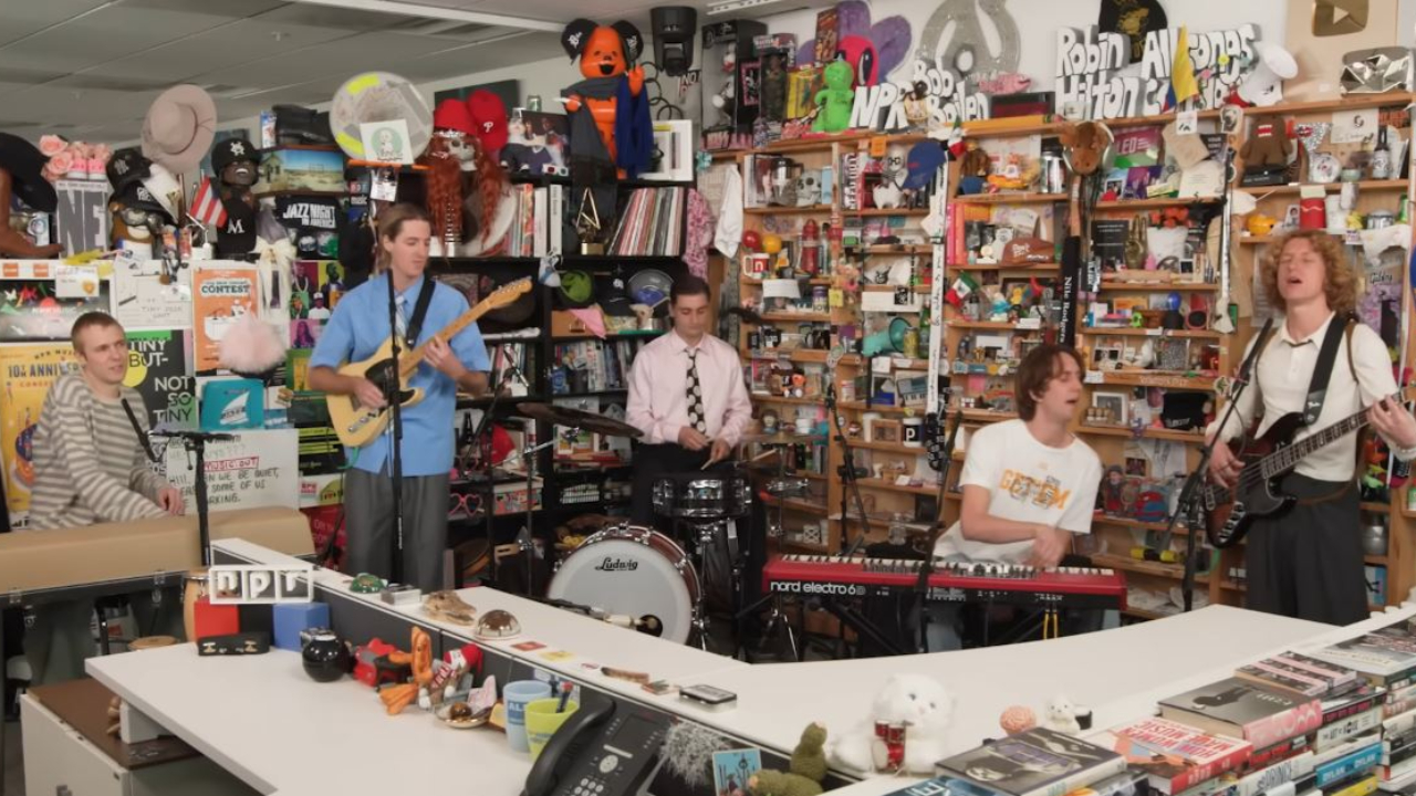 Parcels Découvrez Leur Magnifique Performance Pour Leur Tiny Desk Concert