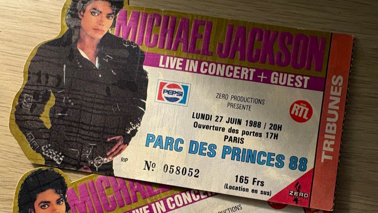 Quand un concert de Michael Jackson coûtait l’équivalent de 50 € : le ...